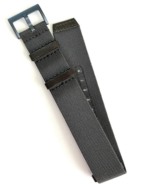 Hamilton 22mm Blue Nato Strap Watch Band | W.B.E